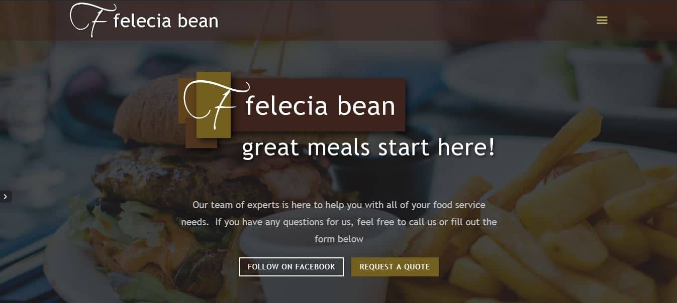 Contact Us - Felecia Bean Catering