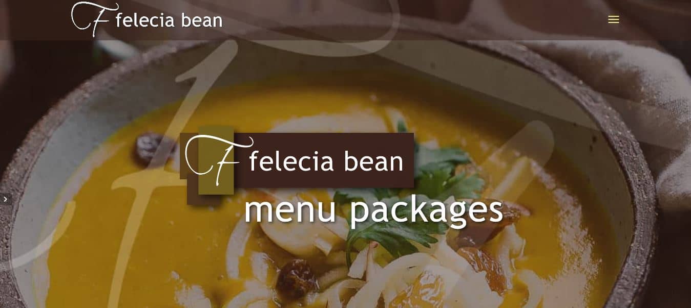Menu Packages - Felecia Bean Catering
