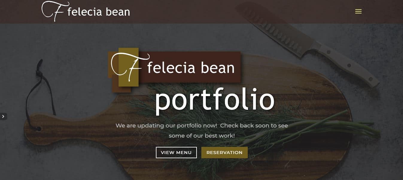 Portfolio - Felecia Bean Catering